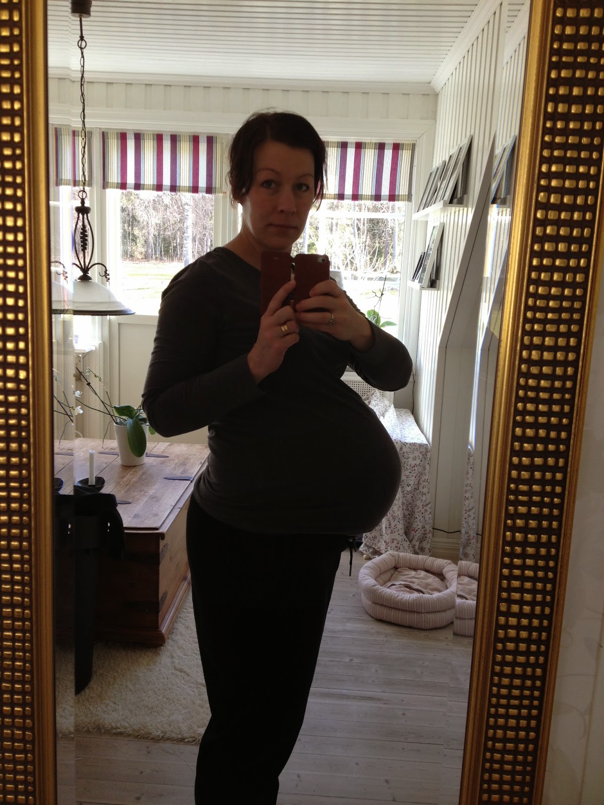 Hemma hos Maria : Magen vecka 37